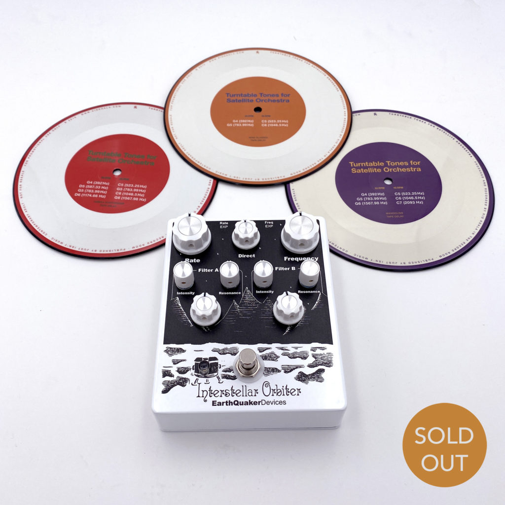 SATELLITE TURNTABLE ORCHESTRA EQD Effects Pedal and Tone Vinyl BUNDLE ...